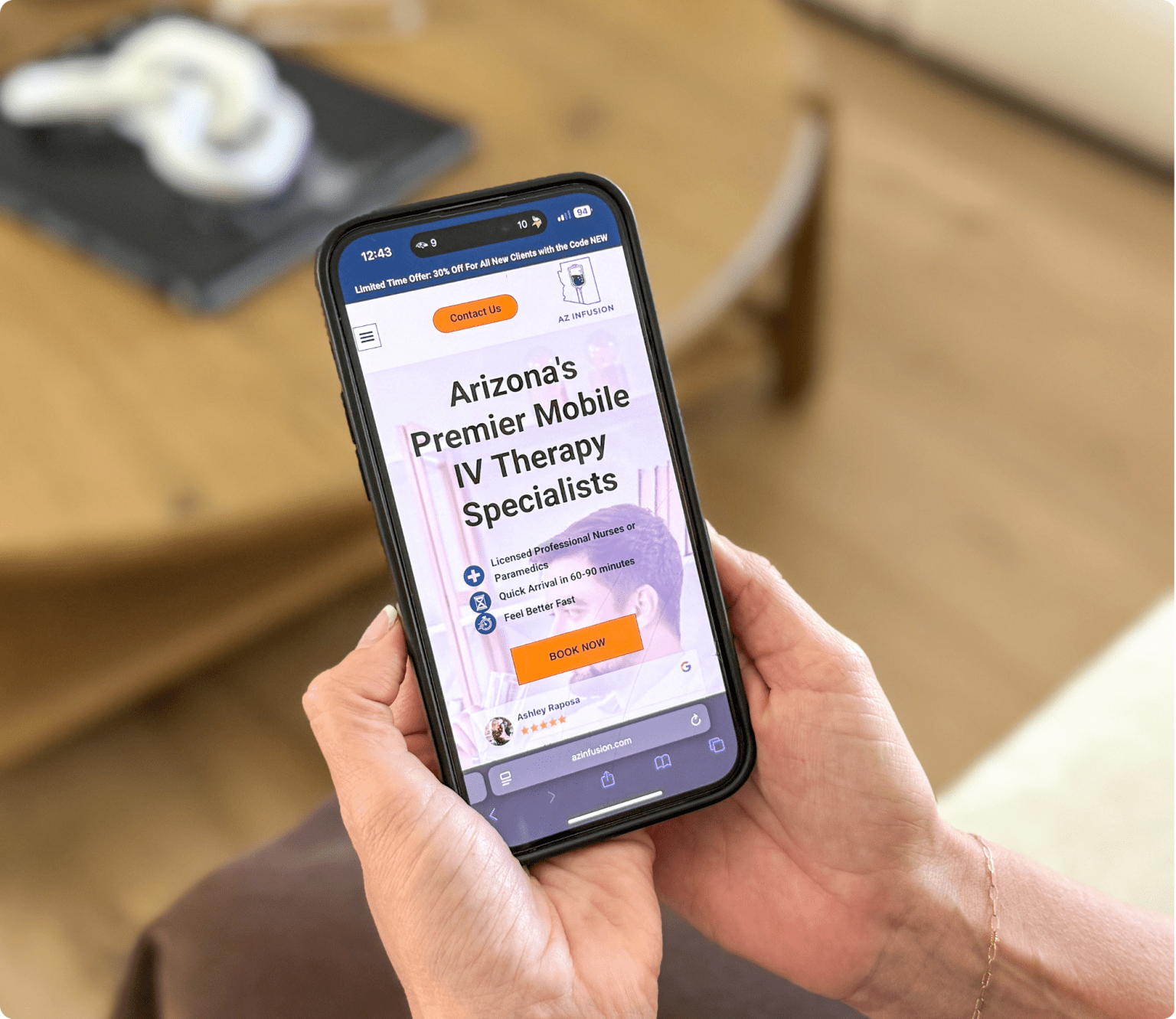 AZ Infusion – Mobile IV Infusion Therapy